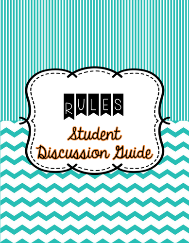 Rules Novel Study | Teaching Resources