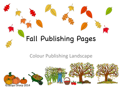 Fall or Autumn Graphics and Publishing Package | Teaching Resources