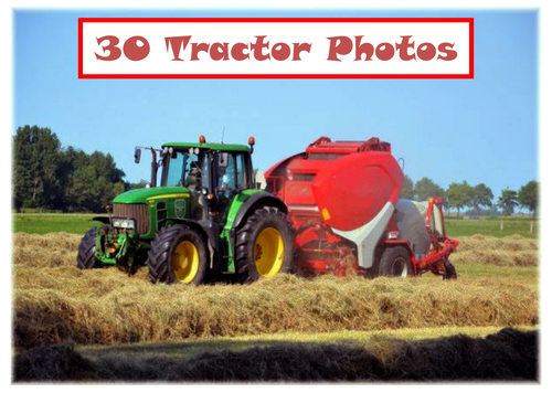 30 Tractor Photos PowerPoint Presentations | Teaching Resources