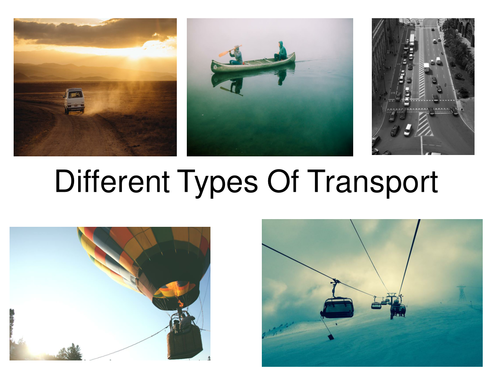 39 High Quality Photos Of Different Forms Of Transport | Teaching Resources