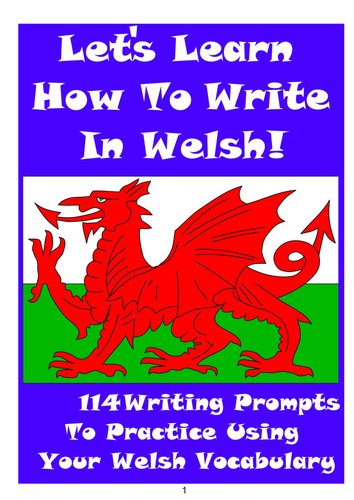 114 Welsh Writing Worksheets For Writing Practice. | Teaching Resources