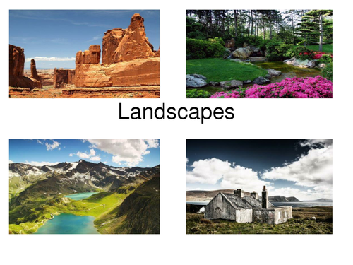 37 Inspiring Landscapes for Writing Prompts: | Teaching Resources