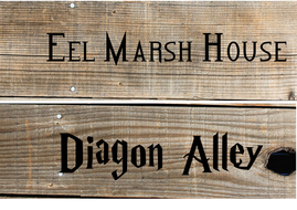 Wooden Literary Signpost | Teaching Resources