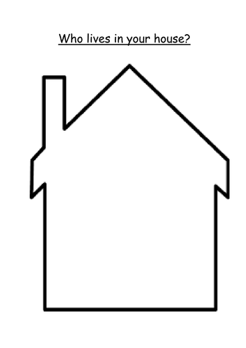 who lives in your house? | Teaching Resources