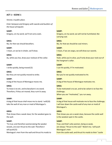 Romeo and Juliet [Shakespeare + Modern Text + Film Script] - William ...