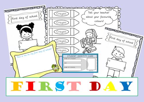 First Day of School Activities | Teaching Resources