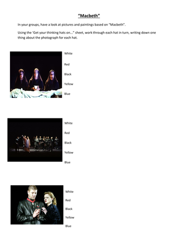 "Macbeth" (Shakespeare) | Teaching Resources