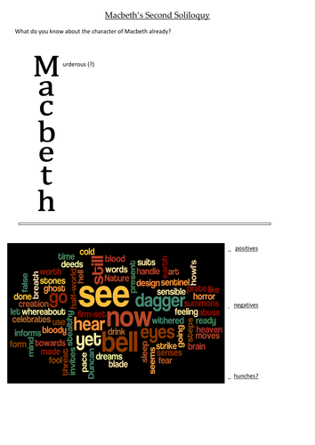 "Macbeth" (Shakespeare) | Teaching Resources