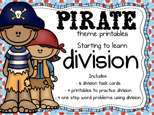 Division printables - Pirate themed by MMckenna85 - Teaching Resources ...