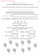 KS2: Roman Numerals Resource Pack (UPDATED) | Teaching Resources