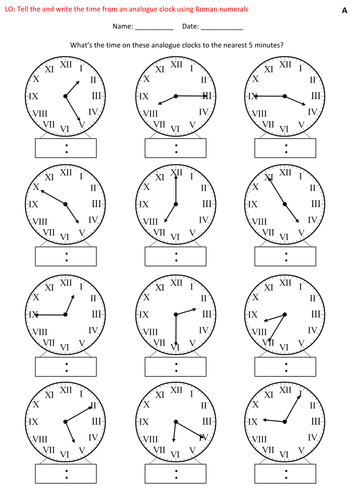 KS2: Roman Numerals Resource Pack by mrajlong - Teaching Resources - TES