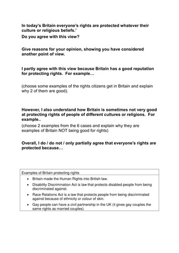 Rights and Responsibilities - Citizenship BUNDLE | Teaching Resources