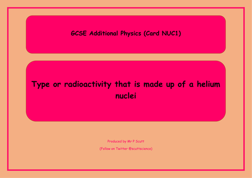 Additional Physics - Nuclear and stars Bingo and Cards | Teaching Resources