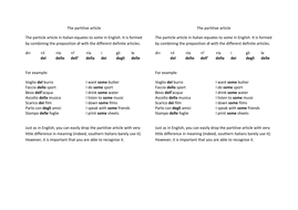 Italian grammar sheets | Teaching Resources
