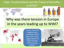 WW1 and the Treaty of Versailles | Teaching Resources