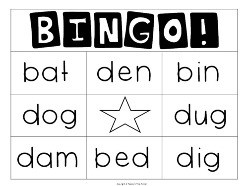 Articulation bingo for /b/ and /d/ sounds | Teaching Resources