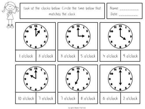 Tell the time printables and bingo game | Teaching Resources