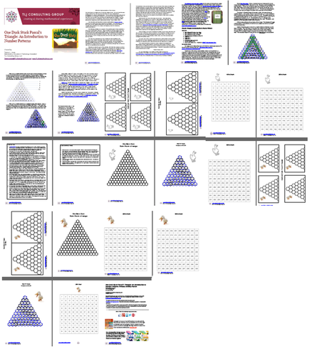 One Duck Stuck Pascals Triangle An Intro to Number Patterns | Teaching ...