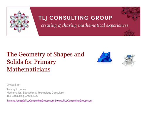 The Geometry of Shapes and Solids for Primary Mathematicians | Teaching ...