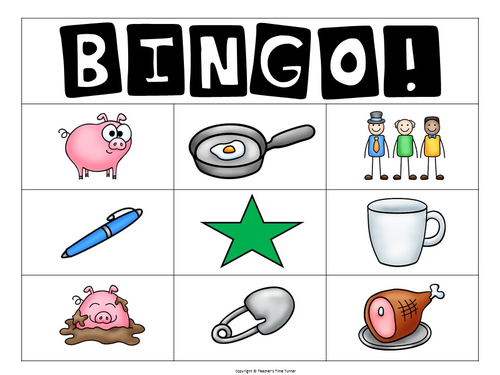 Articulation bingo for /p/ and /m/ sounds | Teaching Resources