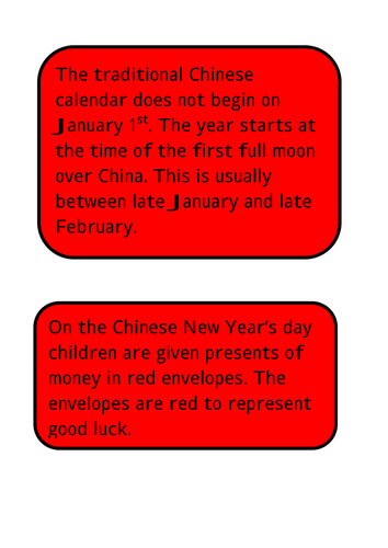Chinese New Year Resource Pack | Teaching Resources