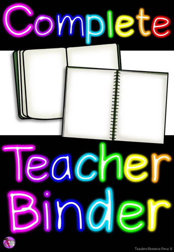 Complete Editable Teacher Planner 2016-2017 | Teaching Resources
