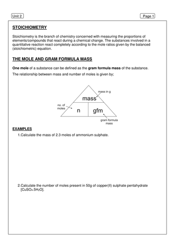 CfE Advanced Higher Chemistry Notes on Units 1 and 2 and homework ...