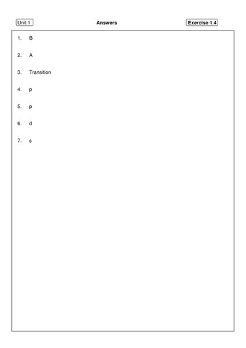 CfE Advanced Higher Chemistry Notes on Units 1 and 2 and homework ...