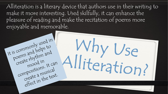 Alliteration | Teaching Resources