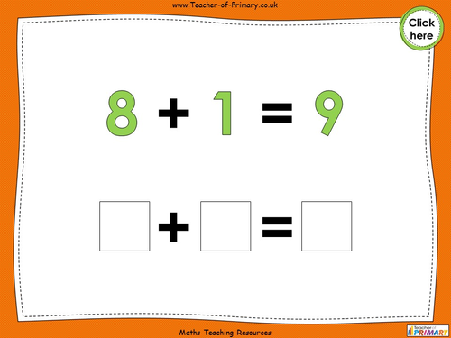 Addition and Subtraction Facts - Year 1 | Teaching Resources