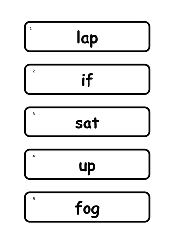Phonics Screening Check - practice in phonic decoding skills | Teaching ...