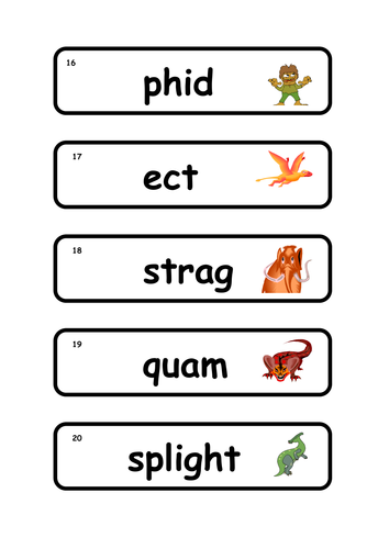 Phonics Screening Check - practice in phonic decoding skills | Teaching ...