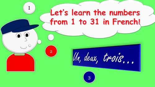 Fun activities with numbers 1 to 31/Say your birthday | Teaching Resources