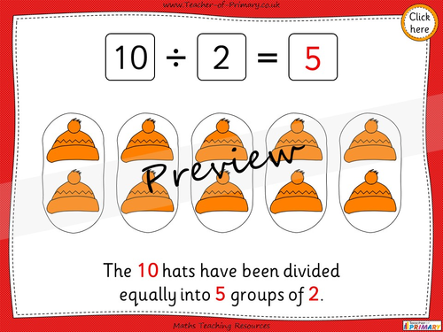 Beginning to Divide - Grouping - Year 1 | Teaching Resources