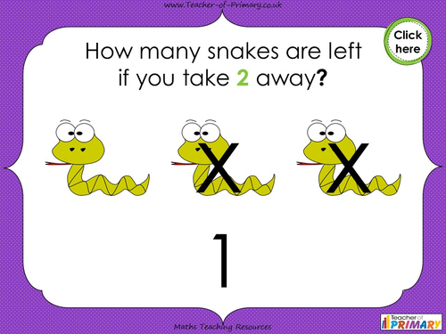 Beginning to Take Away - EYFS | Teaching Resources