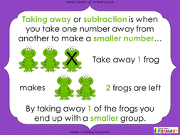 Beginning to Take Away - EYFS | Teaching Resources
