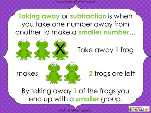 Beginning to Take Away - EYFS | Teaching Resources