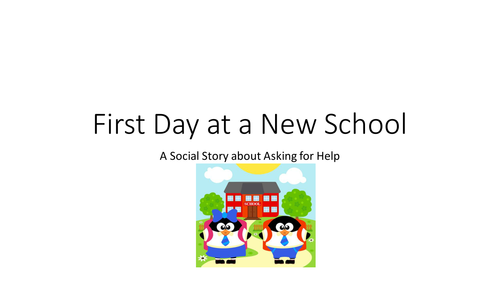 Social Stories for First Day of School | Teaching Resources