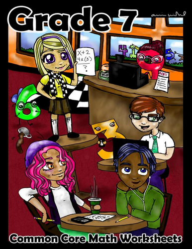 Grade 7 Common Core State Standards Mathematics Worksheets Value Bundle ...