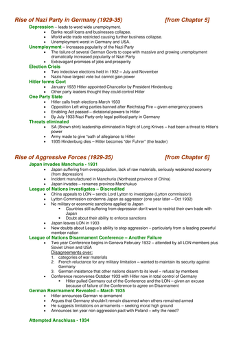 Origins of World War II: Interactive Revision Activities | Teaching ...