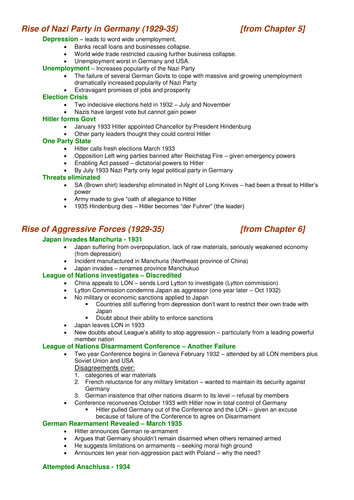 Origins of World War II: Interactive Revision Activities | Teaching ...