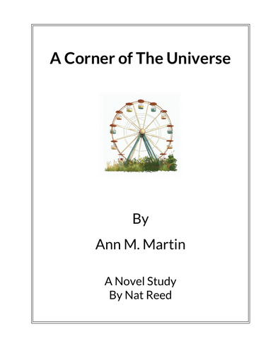 A Corner of the Universe by Ann M. Martin - (Lesson Plan) | Teaching ...