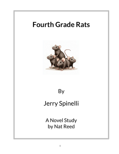 Fourth Grade Rats by Jerry Spinelli - (Lesson Plan) | Teaching Resources