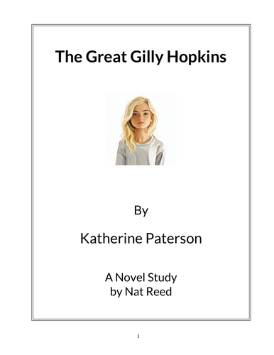 The Great Gilly Hopkins by Katherine Paterson - (Lesson Plan ...