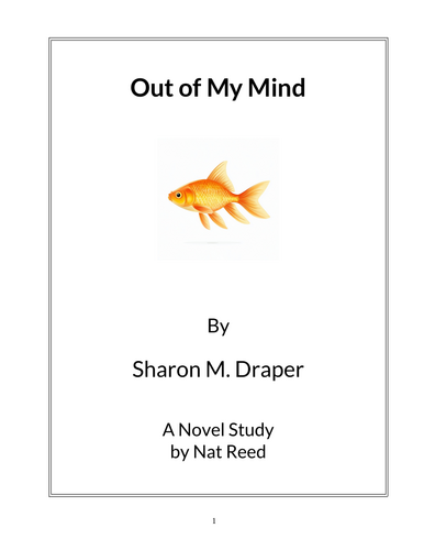 Out of My Mind by Sharon M. Draper - (Lesson Plan) | Teaching Resources