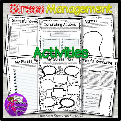 Stress Management: PowerPoint and Activities | Teaching Resources