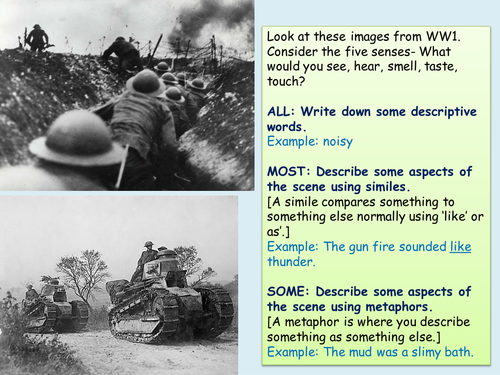 WW1 Poetry - full SOW | Teaching Resources