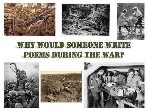 WW1 Poetry - full SOW | Teaching Resources