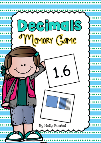 Decimal Memory Game | Teaching Resources