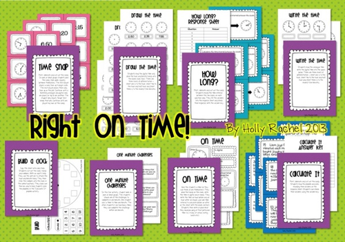 Telling Time Unit | Teaching Resources